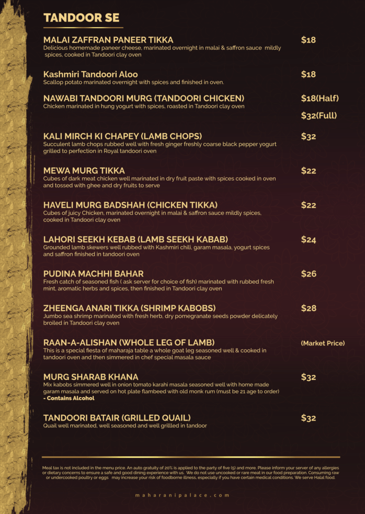 Check out the amazing dining room at Herndon’s new Maharani Palace