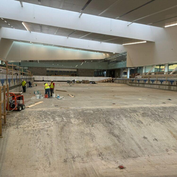 New look at massive swimming pool at Ashburn Recreation Center
