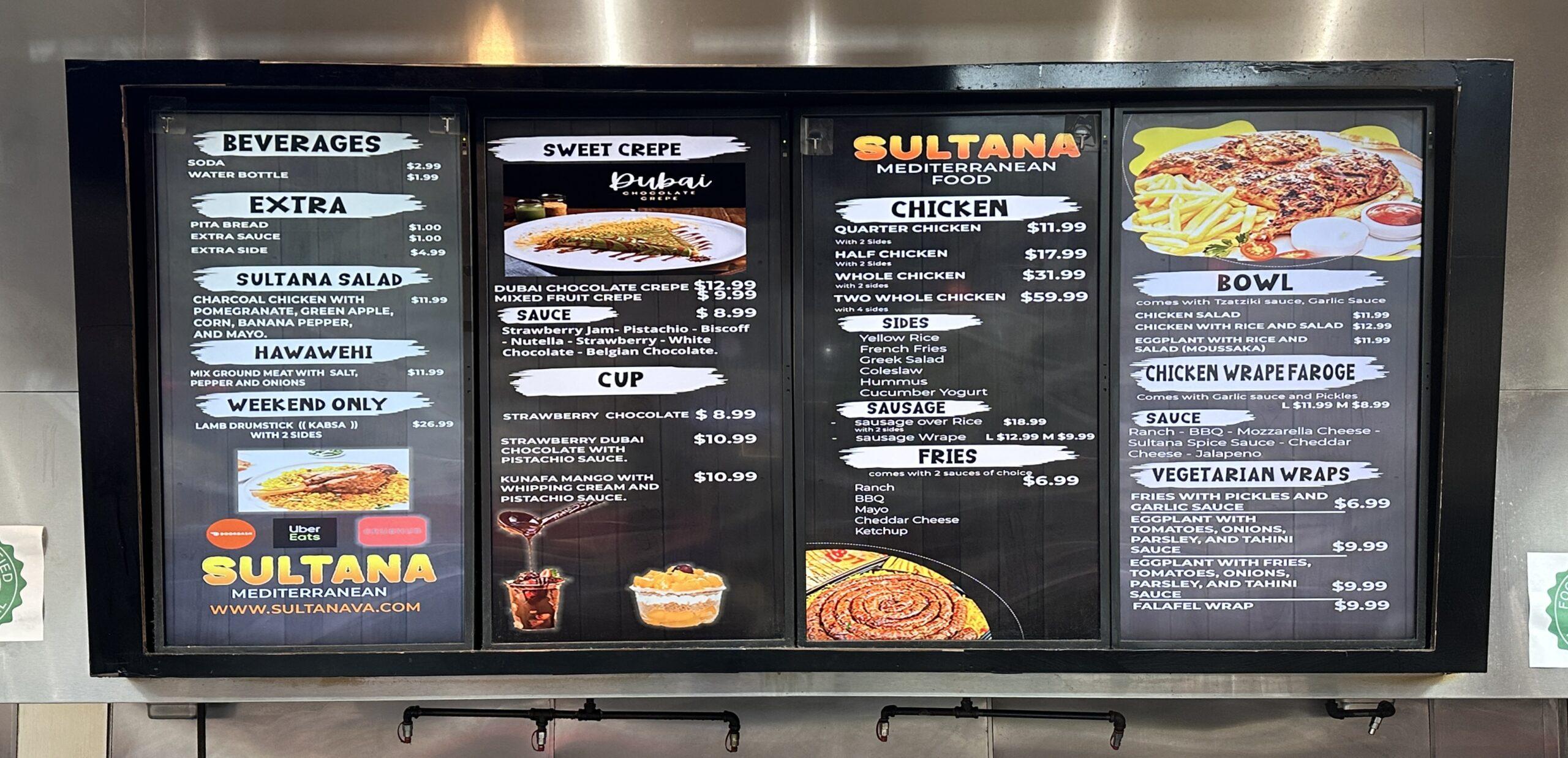 Sultana brings Egyptian flavors to Loudoun County