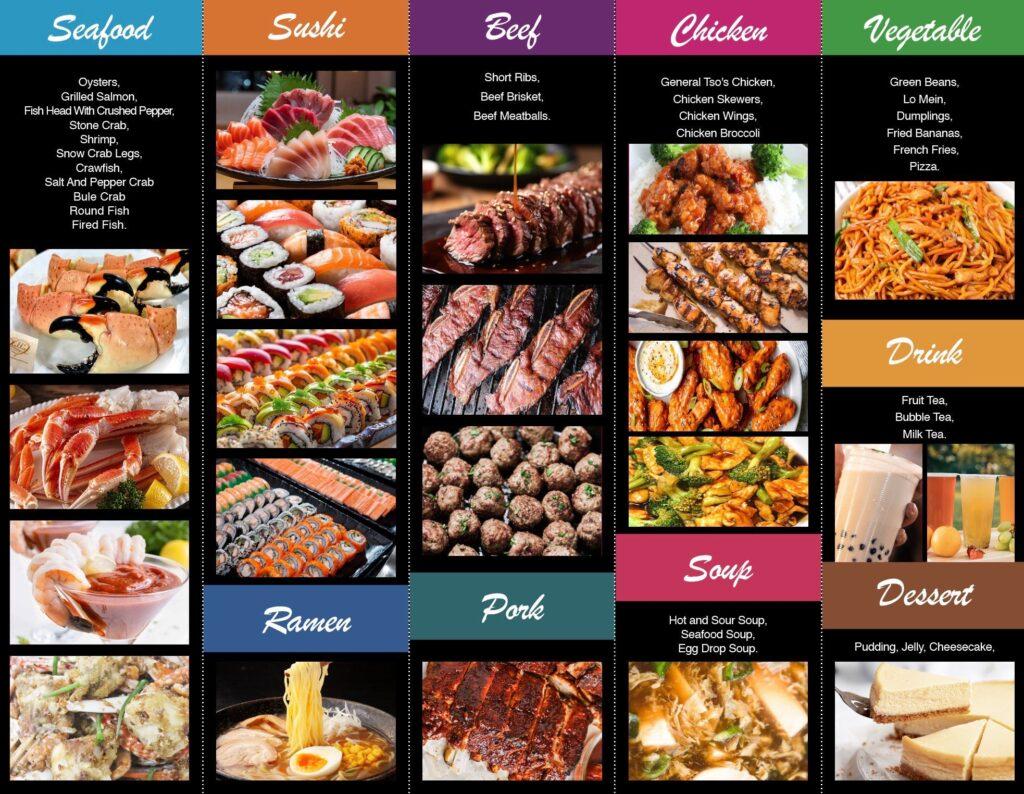 Menu unveiled for upcoming Aurora Seafood & Grill Buffet in Leesburg