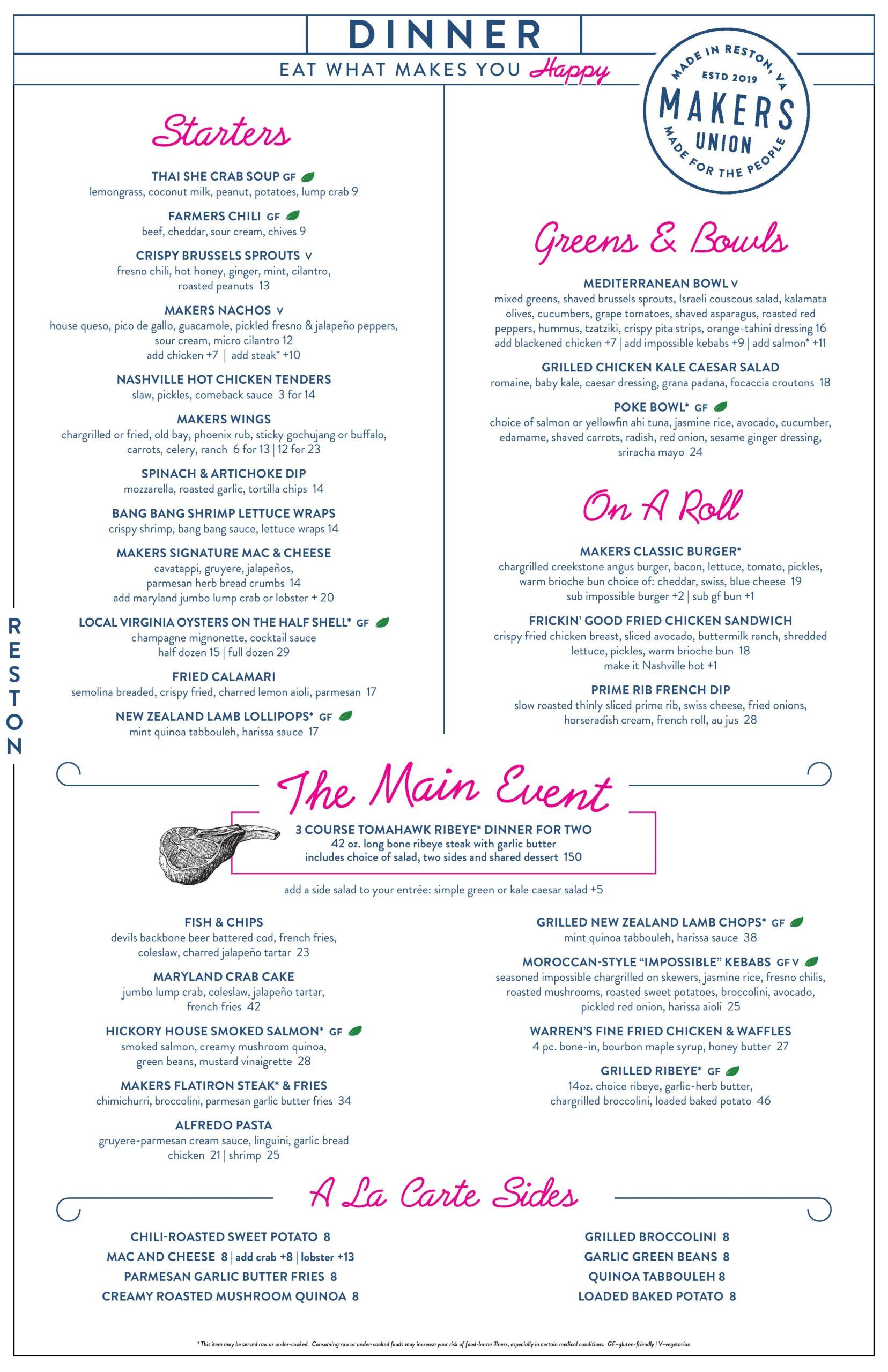 Makers Union Pub sets opening date in Loudoun