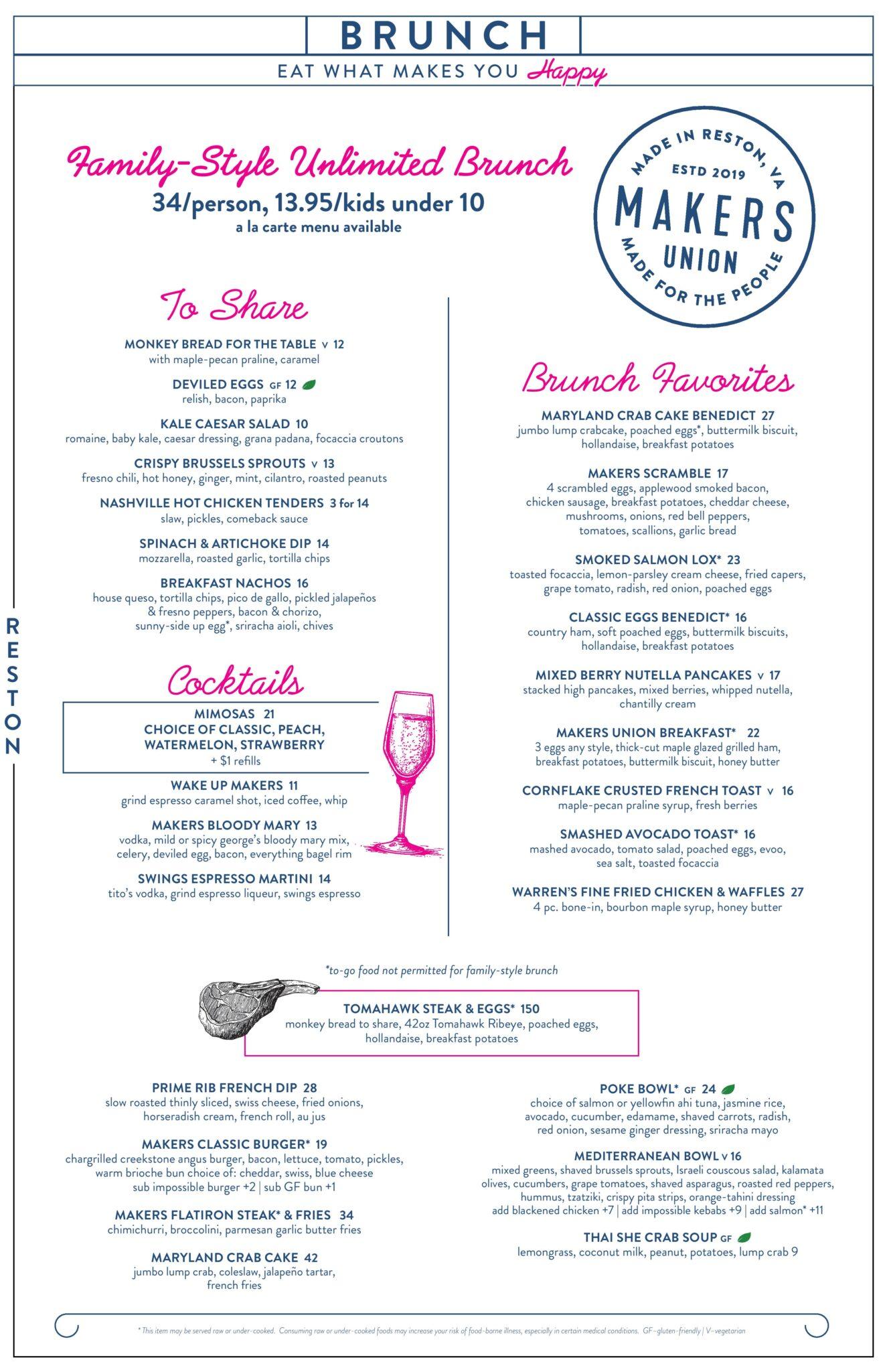 Makers Union Pub sets opening date in Loudoun