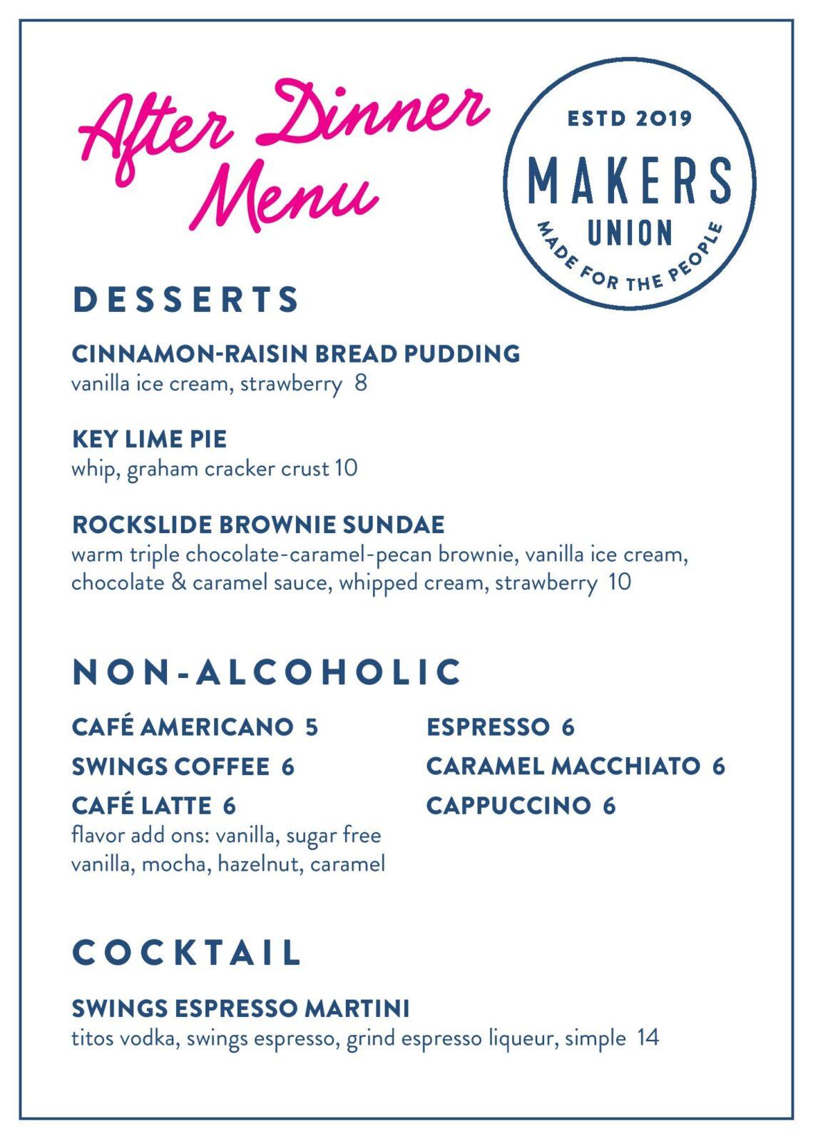 Makers Union Pub sets opening date in Loudoun