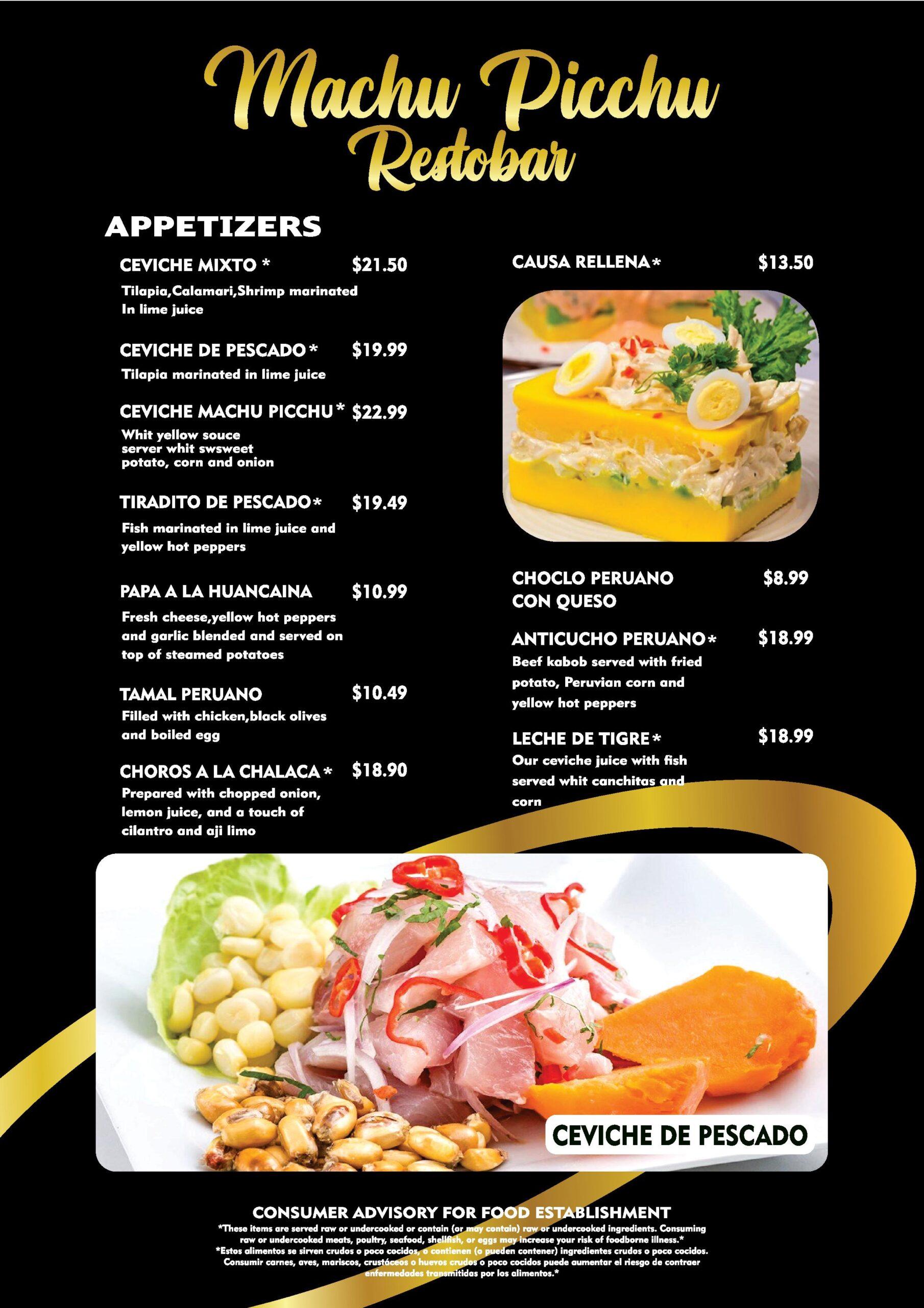 First look inside Ashburn’s new Machu Picchu Restobar