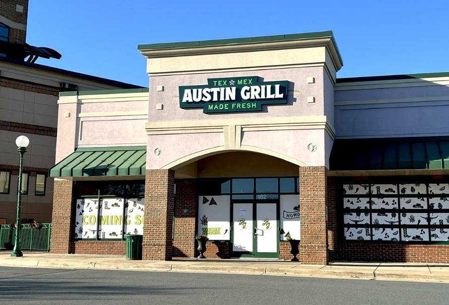 Signage goes up at Loudoun’s new Austin Grill