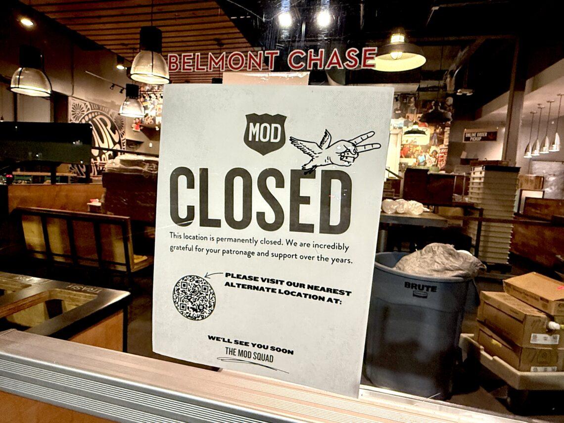 Mod Pizza permanently closes Ashburn location