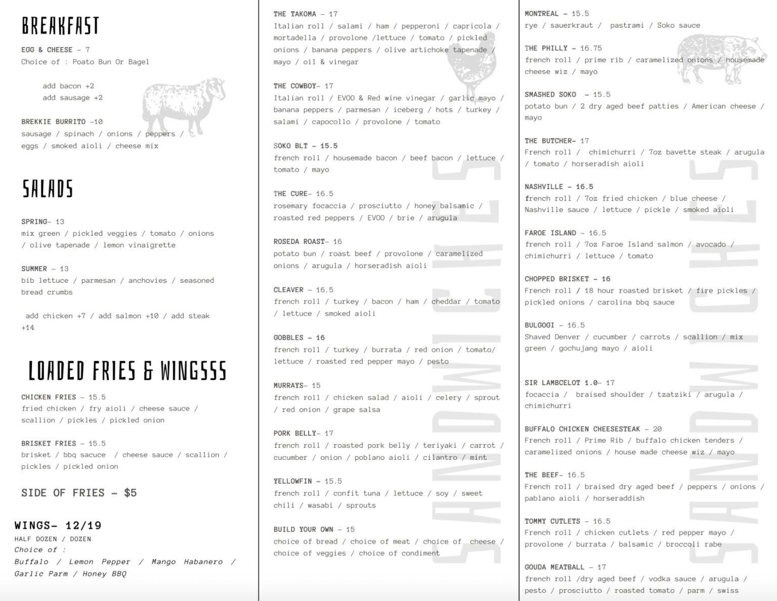 Soko Butcher & Deli sets opening date in Leesburg