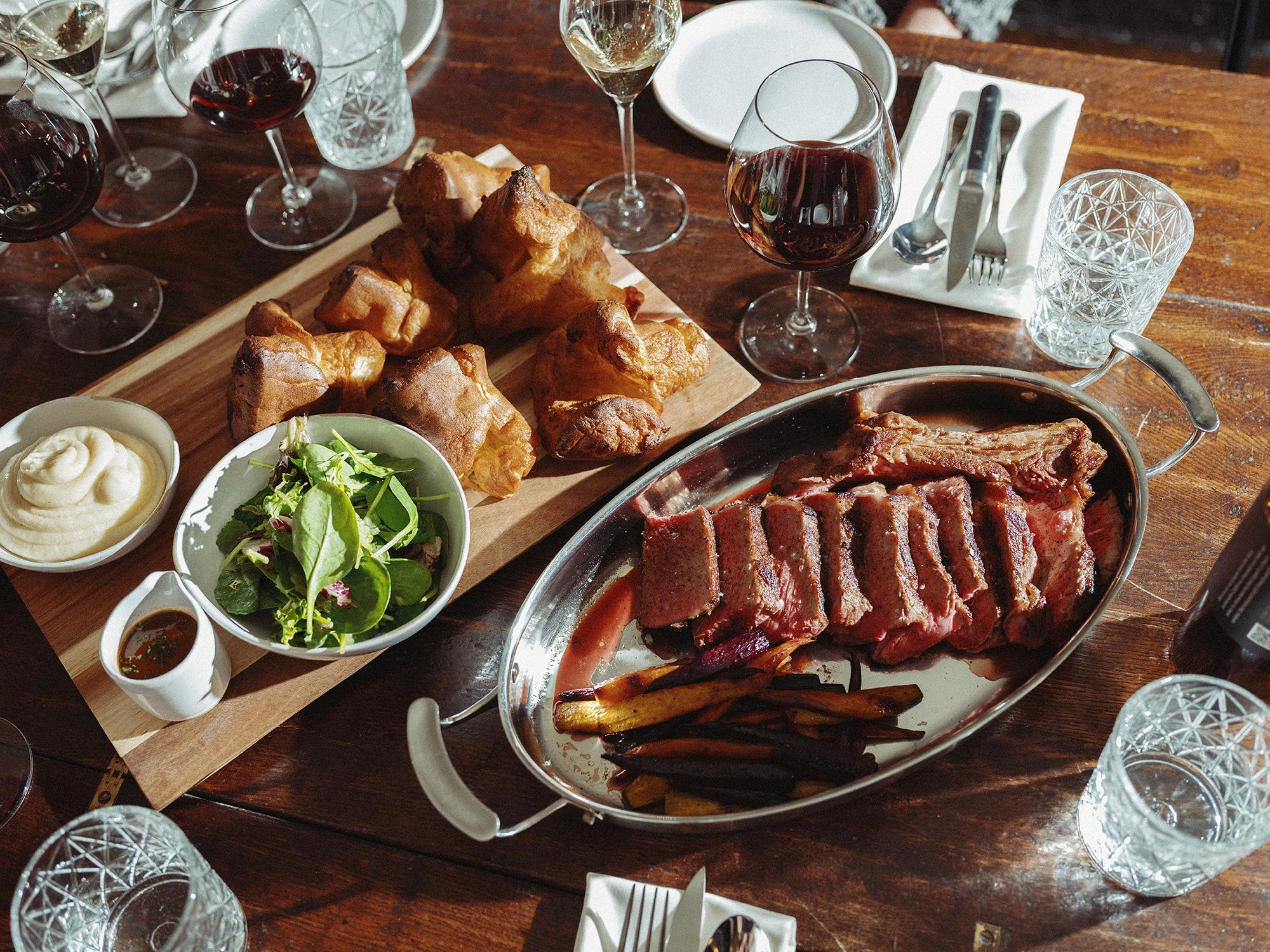 Historic Hunter’s Head Tavern in Upperville reopens with new menu