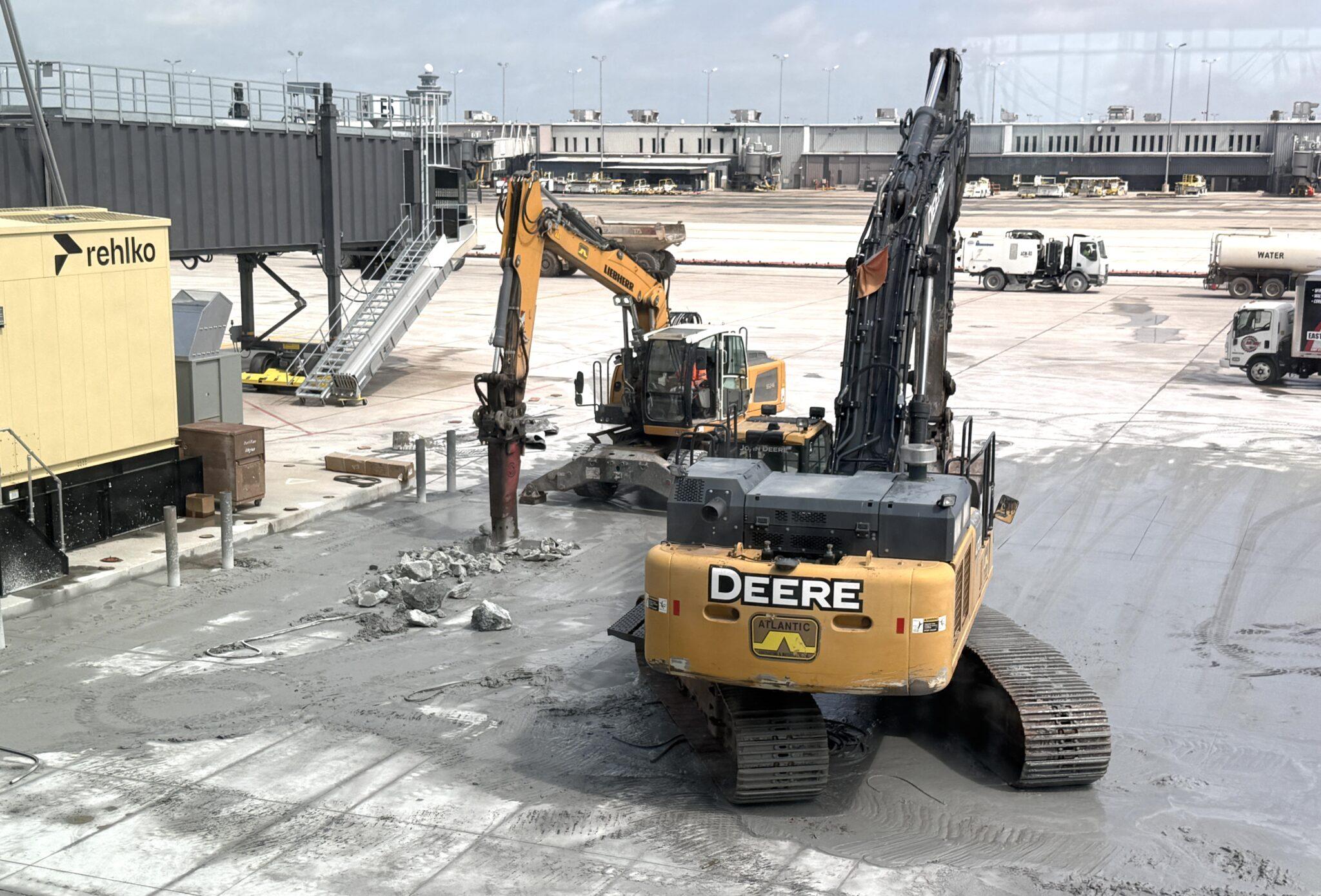 Inside the new Concourse E coming to Dulles International Airport